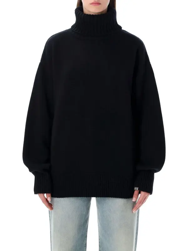 EXTREME CASHMERE X The Oversize Xtra N°20 Heavyweight Cashmere Sweater - Raven Black
