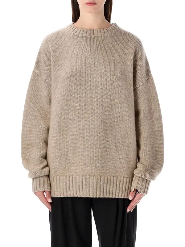 EXTREME CASHMERE X Lovely N°383 Cashmere Sweater - Oat