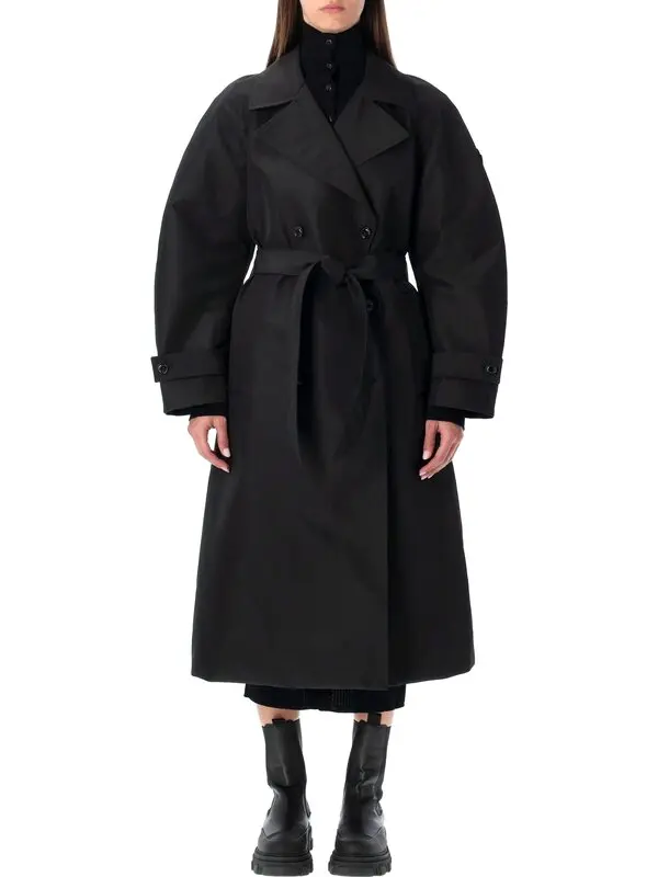 MONCLER X EDWARD ENNINFUL Zake Trench Coat - Black