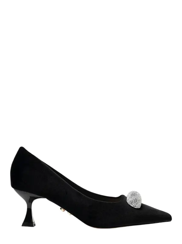 TWENTY FOUR HAITCH Flat Shoes - Black