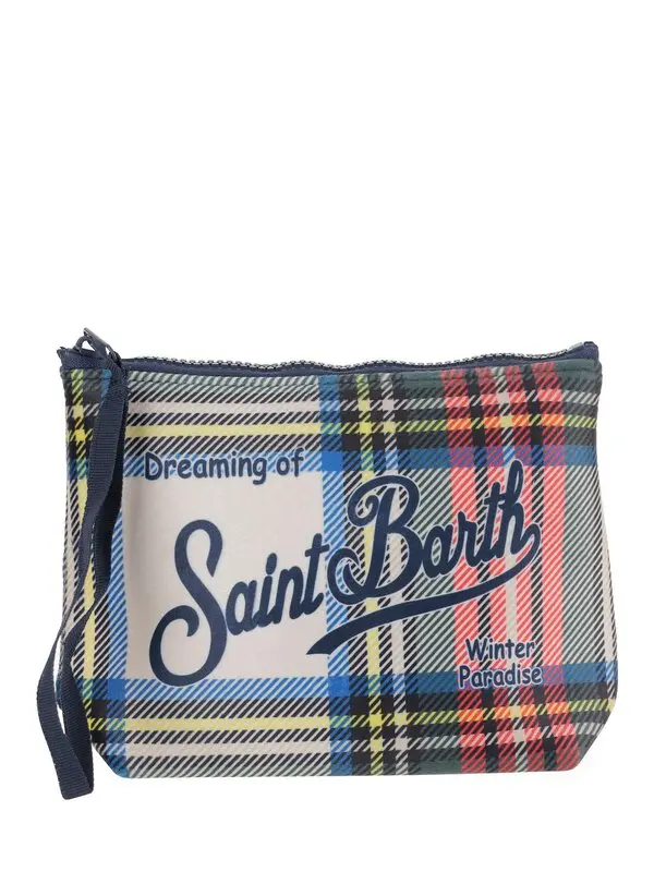 MC2 SAINT BARTH Aline Clutch Bag - Red