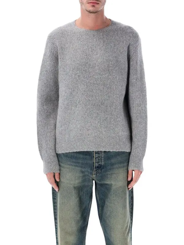SUNFLOWER Yak And Wool Blend Sweater - Grey