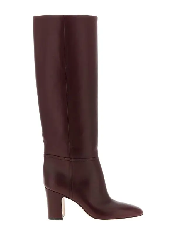 Paris Texas Lavinia Leather Boots - Bordeaux