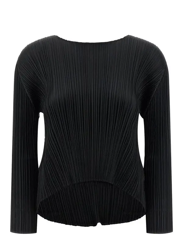 Issey Miyake Monthly Colors: October Blouse - Black