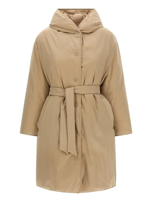 Max Mara Banfy' Reversible Down Jacket - Beige