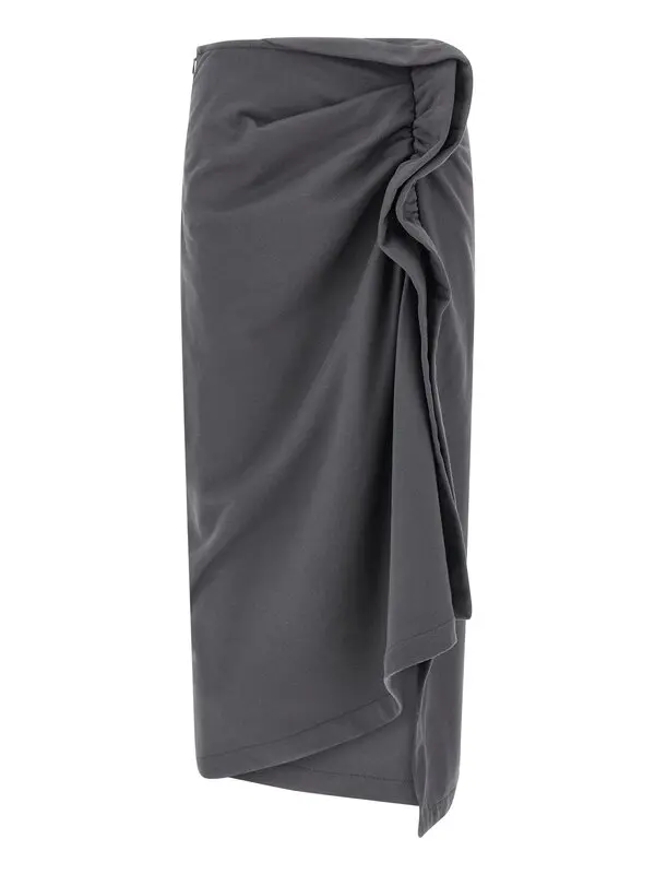 Dries Van Noten Hanam Skirt - Gray