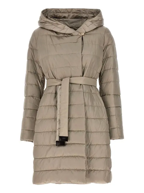Max Mara Novef Reversible Down Jacket - Beige