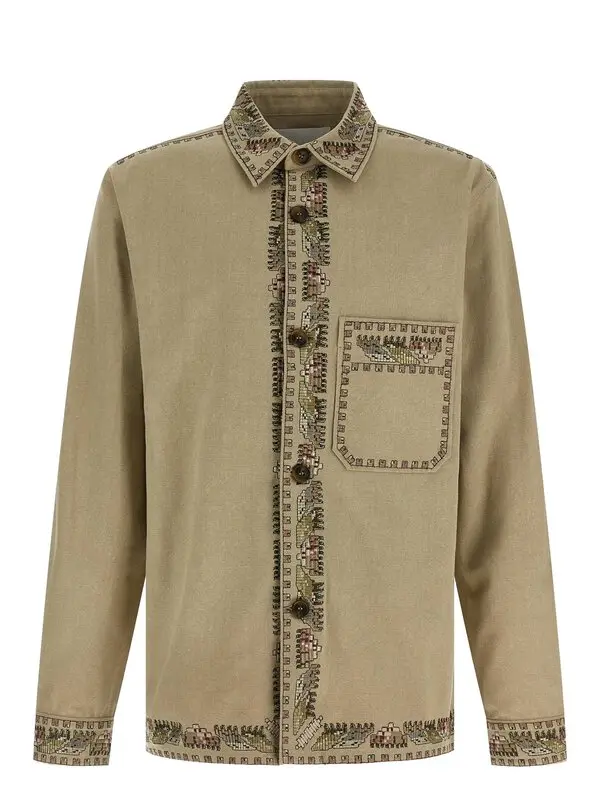 MARANT Rudy' Overshirt - Beige