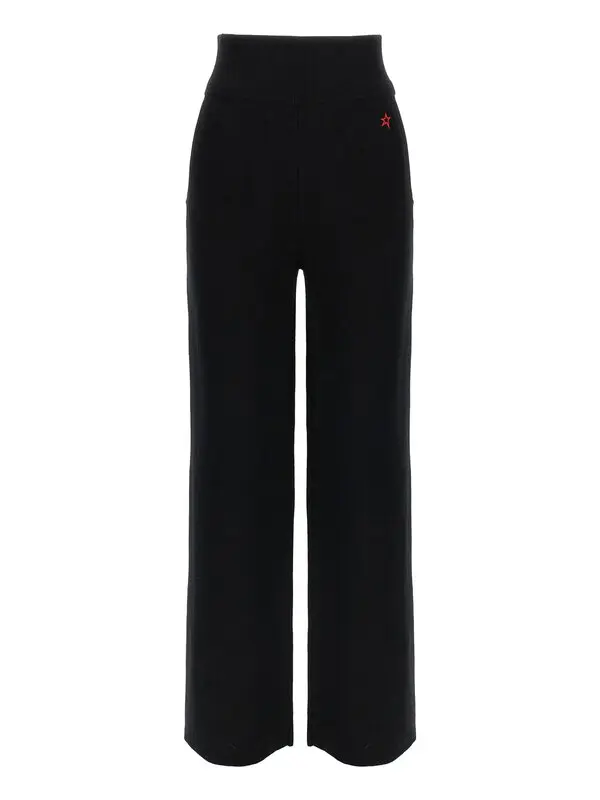 Perfect Moment Chalet Knit Pants - Black