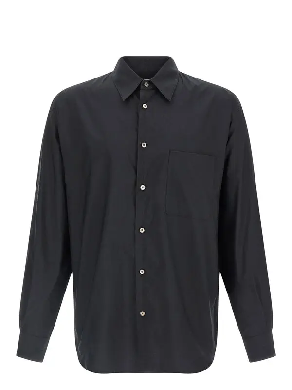 LEMAIRE Cotton Silk Shirt - Gray