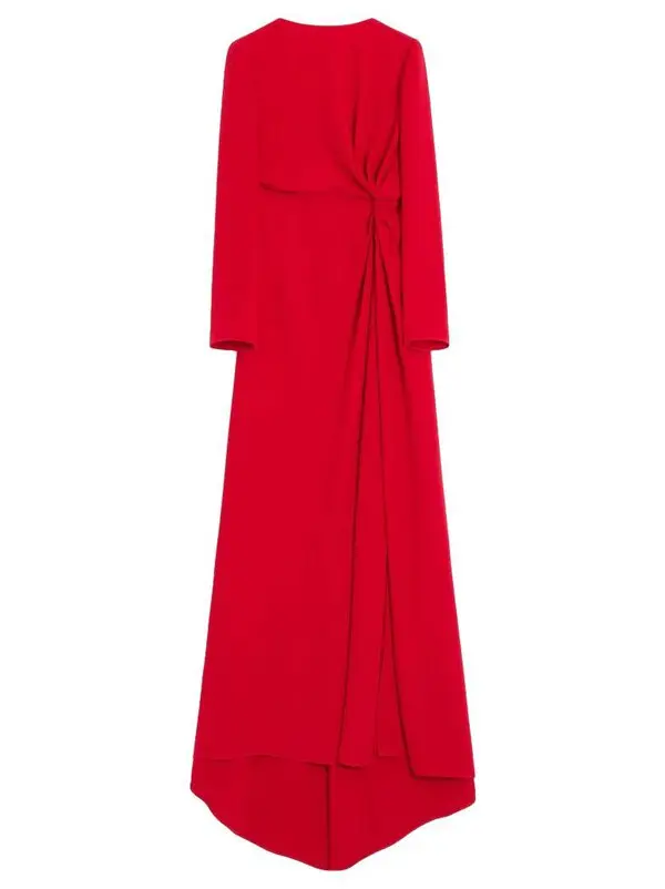 Valentino Garavani Long Cady Couture Dress With Bow - Paris