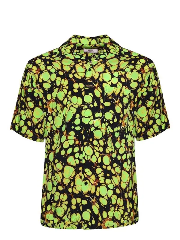 Martine Rose Hawaiian Shirt - Green