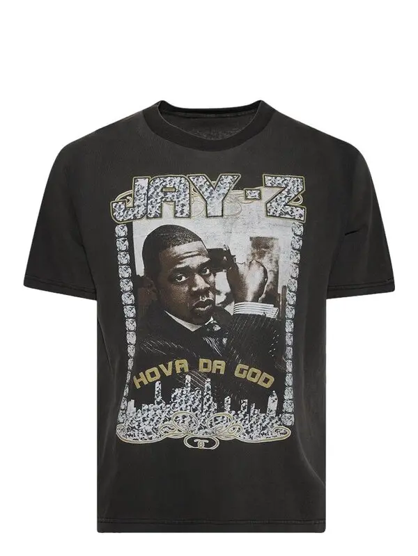 EARTHLING VIP Jay-z T-shirt - Black