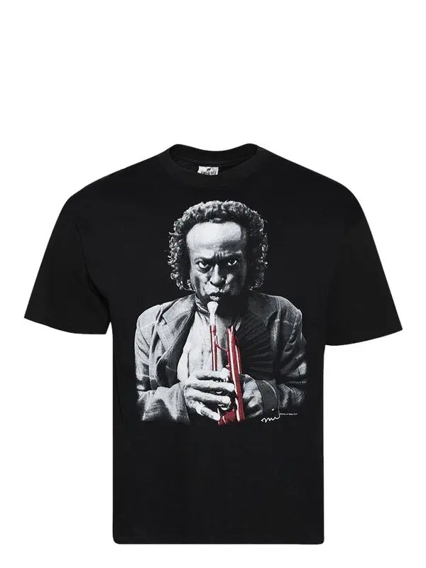 EARTHLING VIP Miles Davis Tee - Black