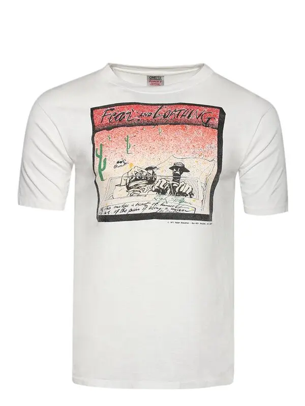 EARTHLING VIP Fear And Loathing T-shirt - White