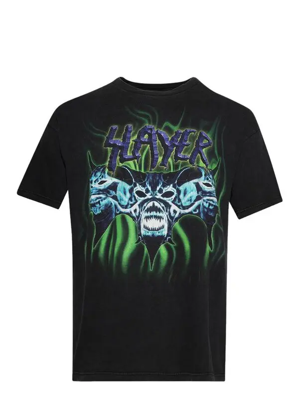 EARTHLING VIP Slayer Vintage Tee Black - A
