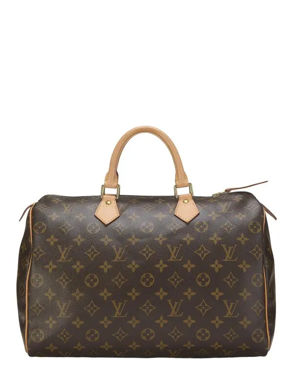 LOUIS VUITTON Monogram Speedy 35 - Brown