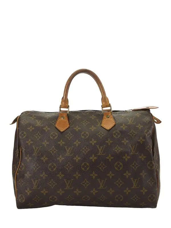 LOUIS VUITTON Monogram Speedy 35 - Brown