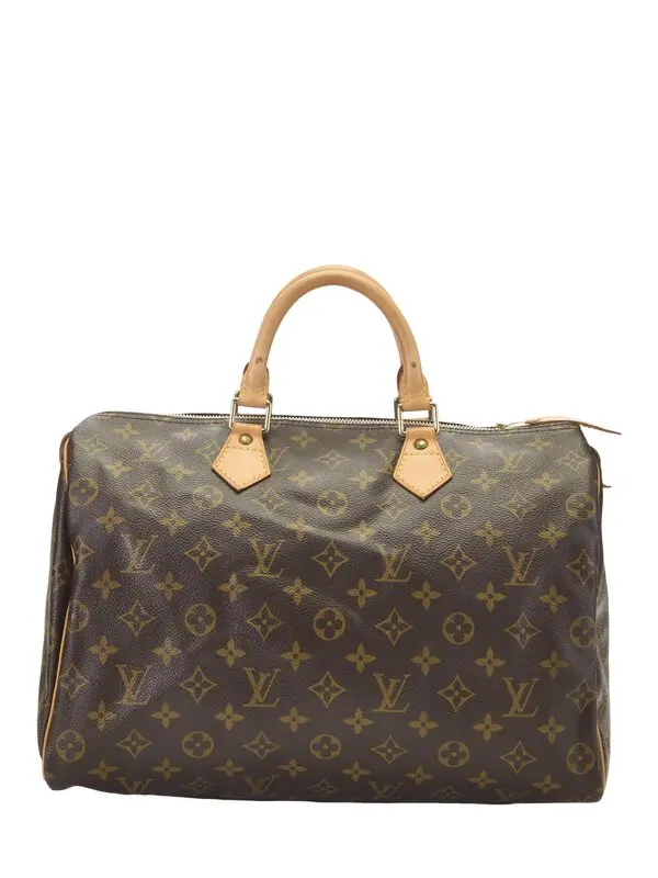 LOUIS VUITTON Monogram Speedy 35 - Brown