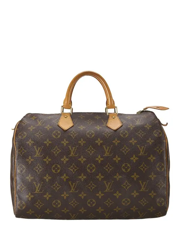 LOUIS VUITTON Monogram Speedy 35 - Brown