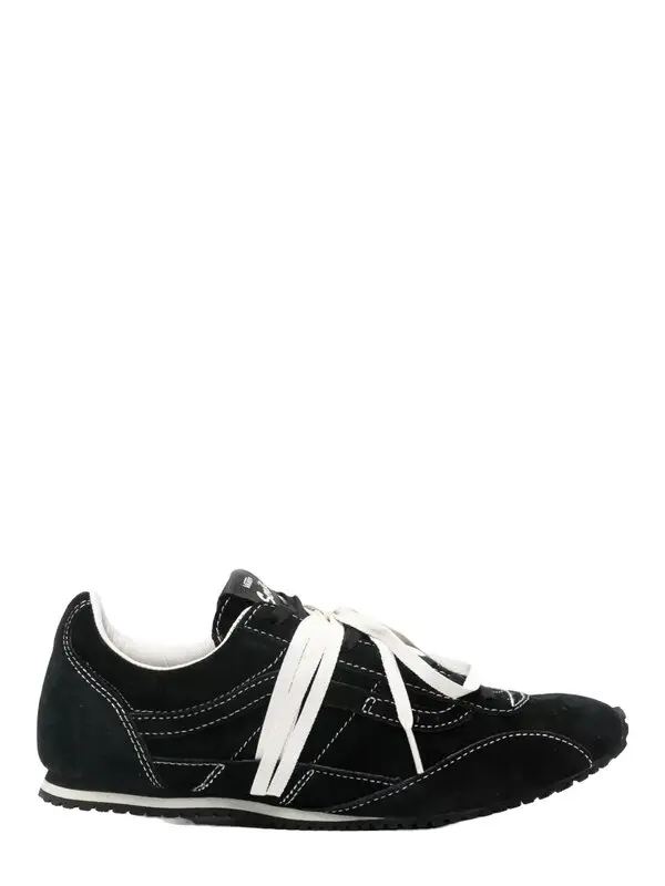 VANS Suede Stitching Sneakers - Black