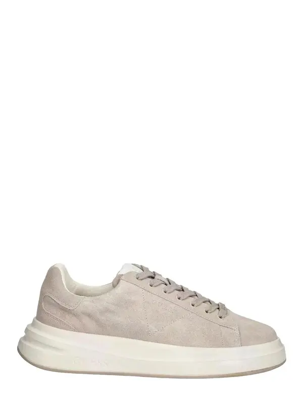 Guess Elba Suede Sneakers - Neutrals