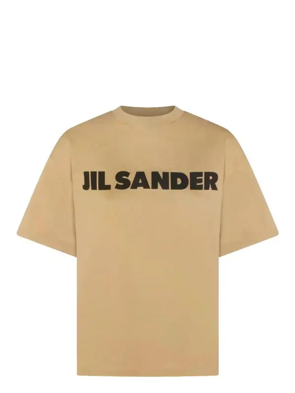 JIL SANDER Logo-print T-shirt - Neutrals