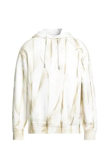 Emporio Armani Cotton Hooded Sweatshirt - White