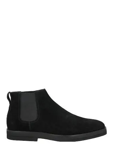DOUCAL'S Leather Ankle Boots - Black