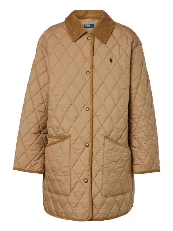 Ralph Lauren Quilted Coat - Beige