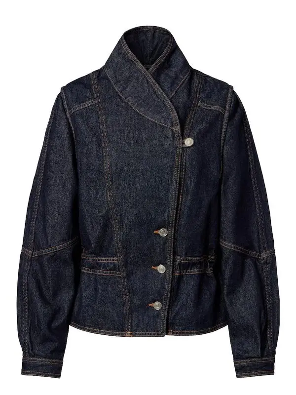 Isabel Marant Dolie Denim Jacket - Blue