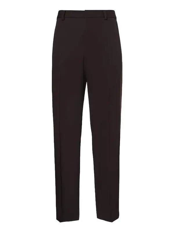 Gucci Cotton Tapered Suit Pants - Brown