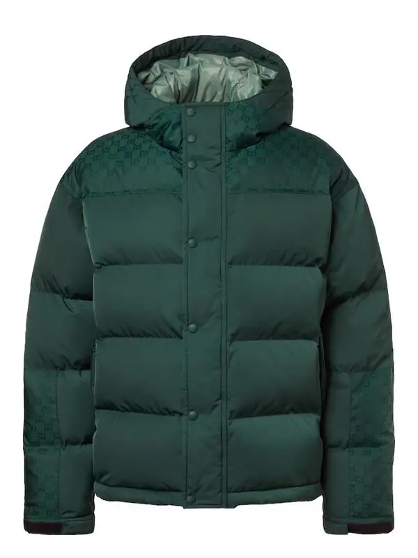 Gucci Gg Down Jacket - Green