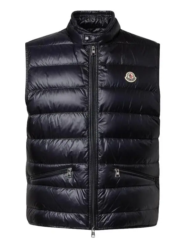 Moncler Gui Down Vest - Blue