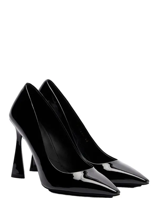 Stella McCartney Elsa Pointed Toe Pumps - Black