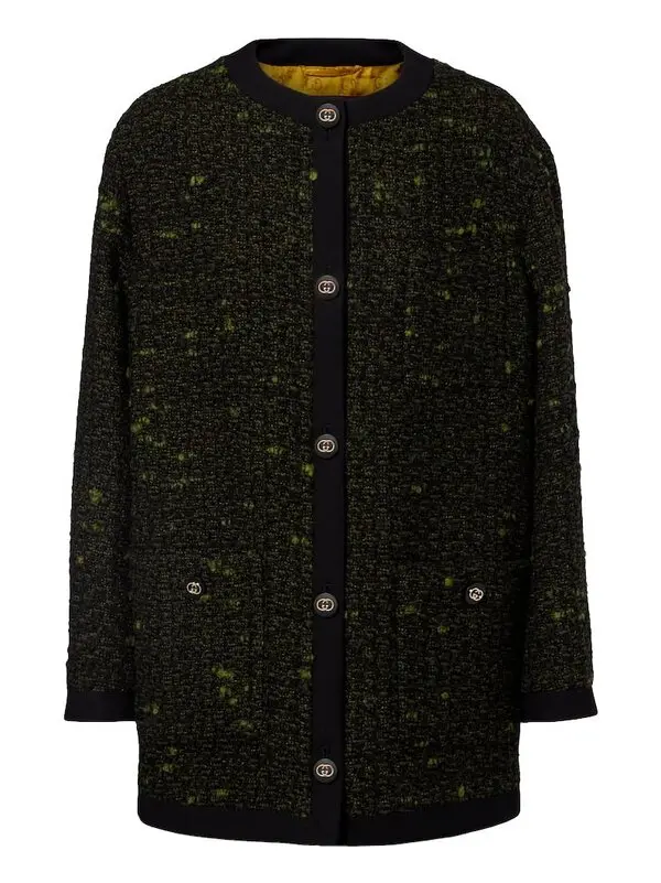 Gucci Wool-blend Coat - Green