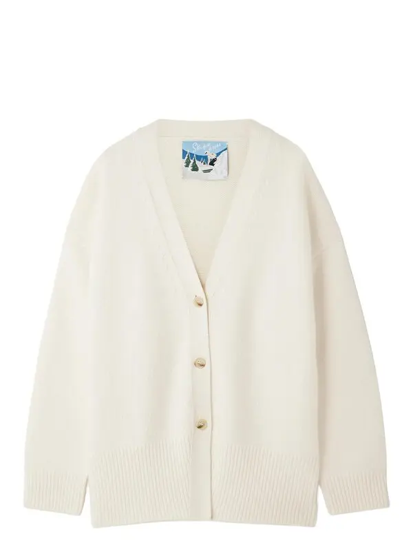 Arch4 Elward Organic Cashmere Cardigan - Ivory