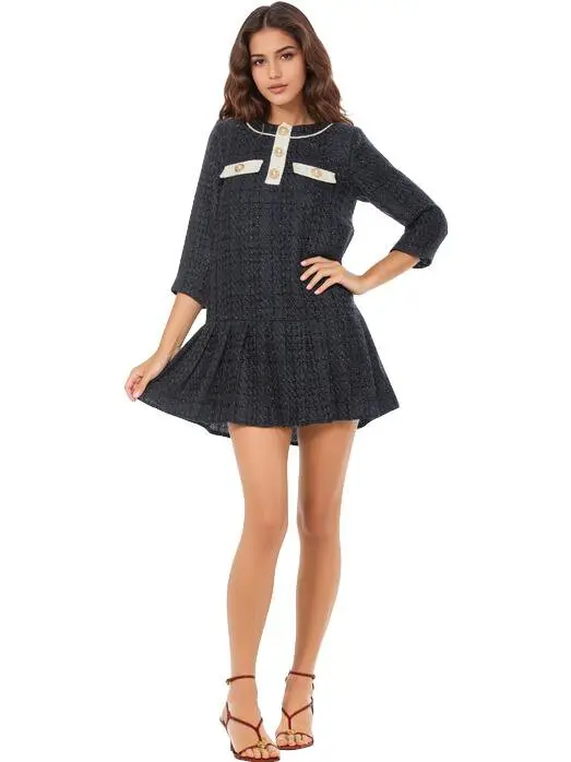 ALEXIA ADMOR Sabine Dress - Navy