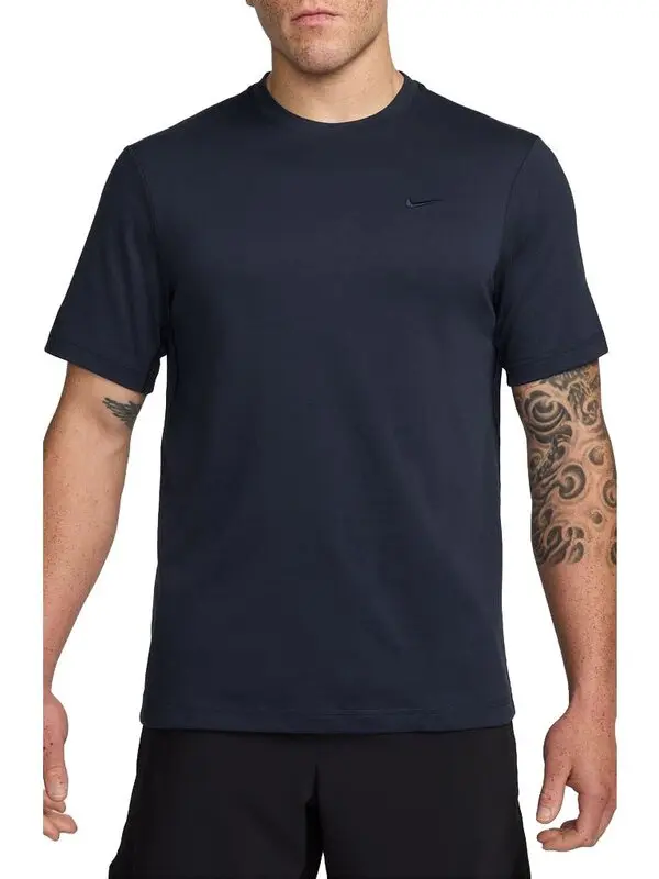 Nike Primary Training Dri-fit Short Sleeve T-shirt - 452 Obsidn/obsidn