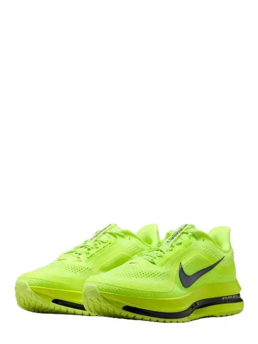 Nike Air Zoom Pegasus Premium Running Shoe - Volt/black