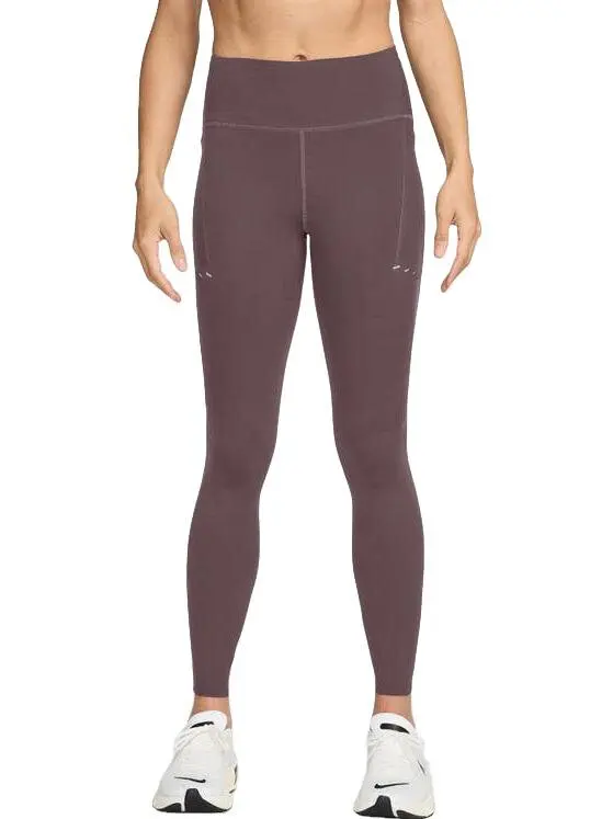 Nike Swift High-waisted Pocket 7/8 Running Leggings - 502 Tattoo/refsil