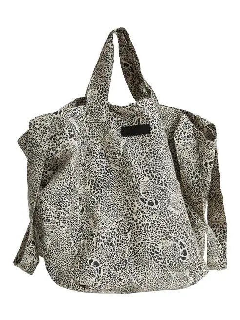 LILY AND LIONEL Printed Linen Tote Bag - Neutral