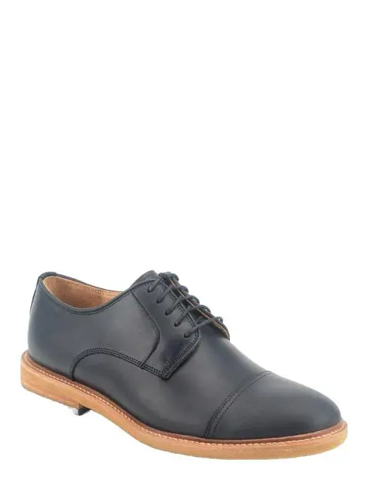 WARFIELD & GRAND Clement Ii Cap Toe Derby - Black