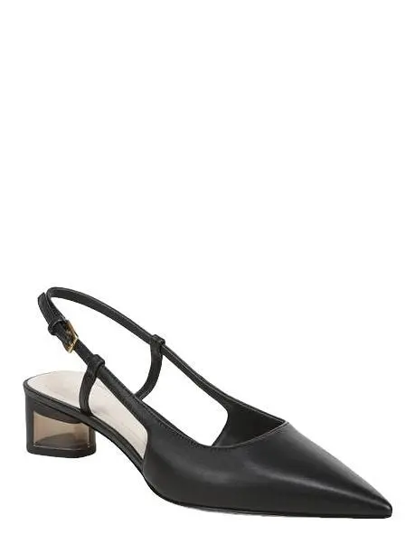 Franco Sarto Amelie Slingback Pointed Toe Pump - Black