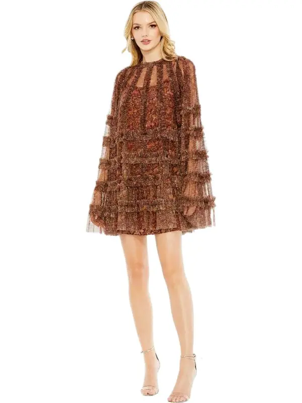 Mac Duggal Final Sale - Brown