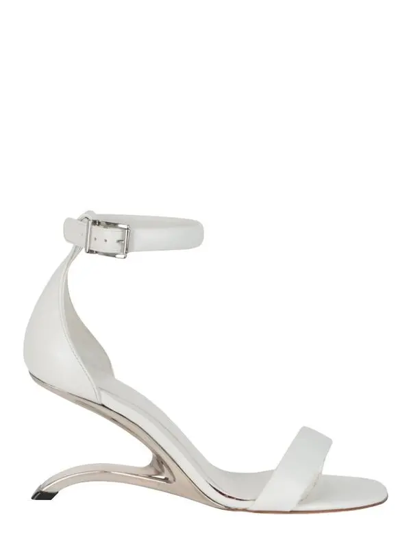 Alexander McQueen Arc High Heel Sandals - Ivory