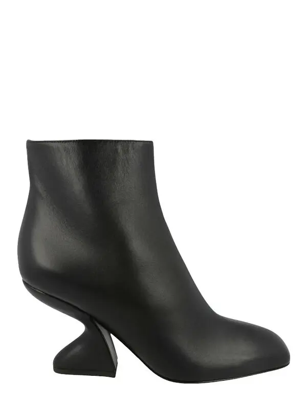 FERRAGAMO Sal 85 Ankle Booties - Black