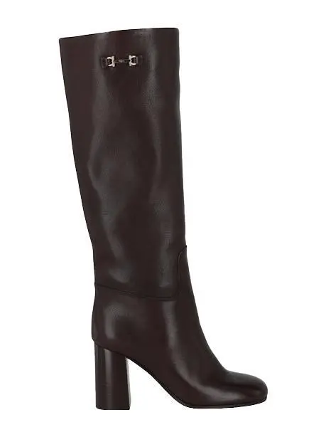 FERRAGAMO Ovidio Knee-high Boots - Dark Brown