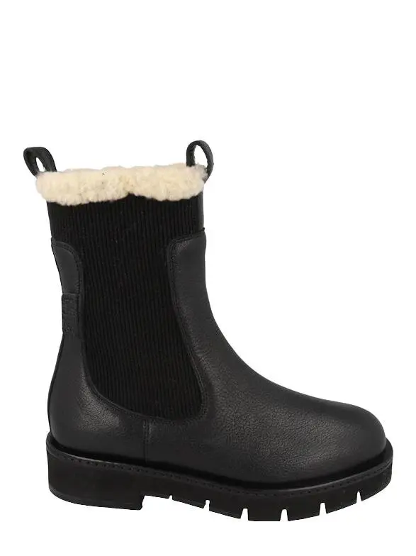 FERRAGAMO Rook F1 Boots - Black