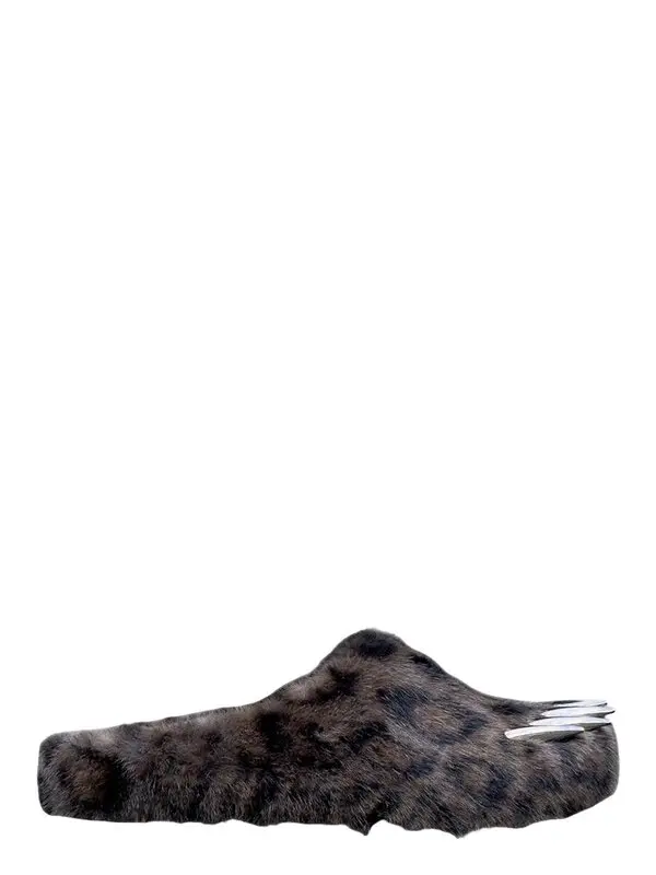 BRAVEST STUDIOS Leopard Claw Mule - Dark Leopard